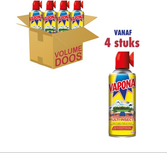 Vapona Outdoor Spray Multi-insecten | bol