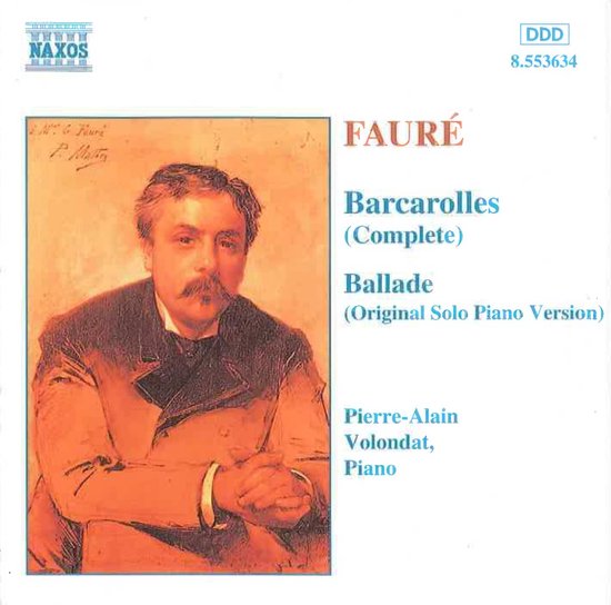 Pierre-Alain Volondat - Barcarolles/Ballade (CD), Gabriel Faure ...