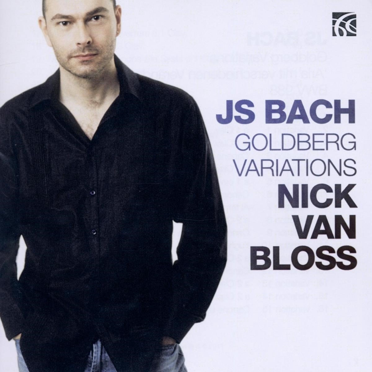 Van Bloss - J.S. Bach: Goldberg Variations (CD), Nick Van Bloss ...