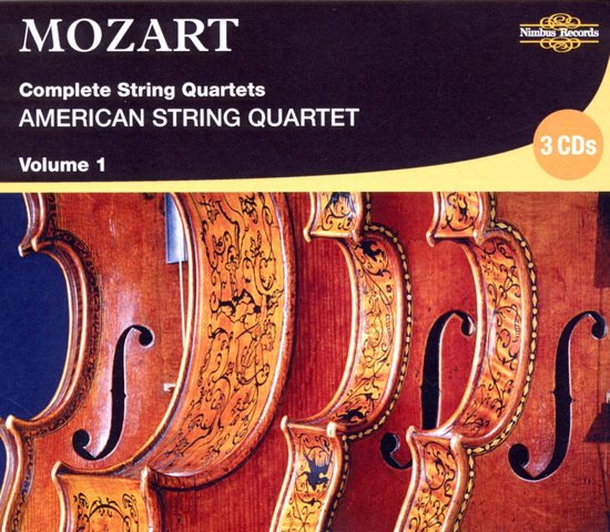 American String Quartet - Mozart: Complete String Quartets Volume 1 (3 CD), American... | bol