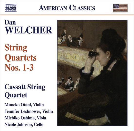 Cassatt Quartet - String Quartets Nos.1-3 (CD), Cassatt Quartet | Muziek | bol