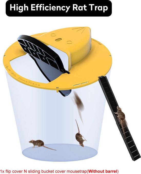 Muizenval Emmer Deksel - Rattenval - Diervriendelijke Muizenval ...