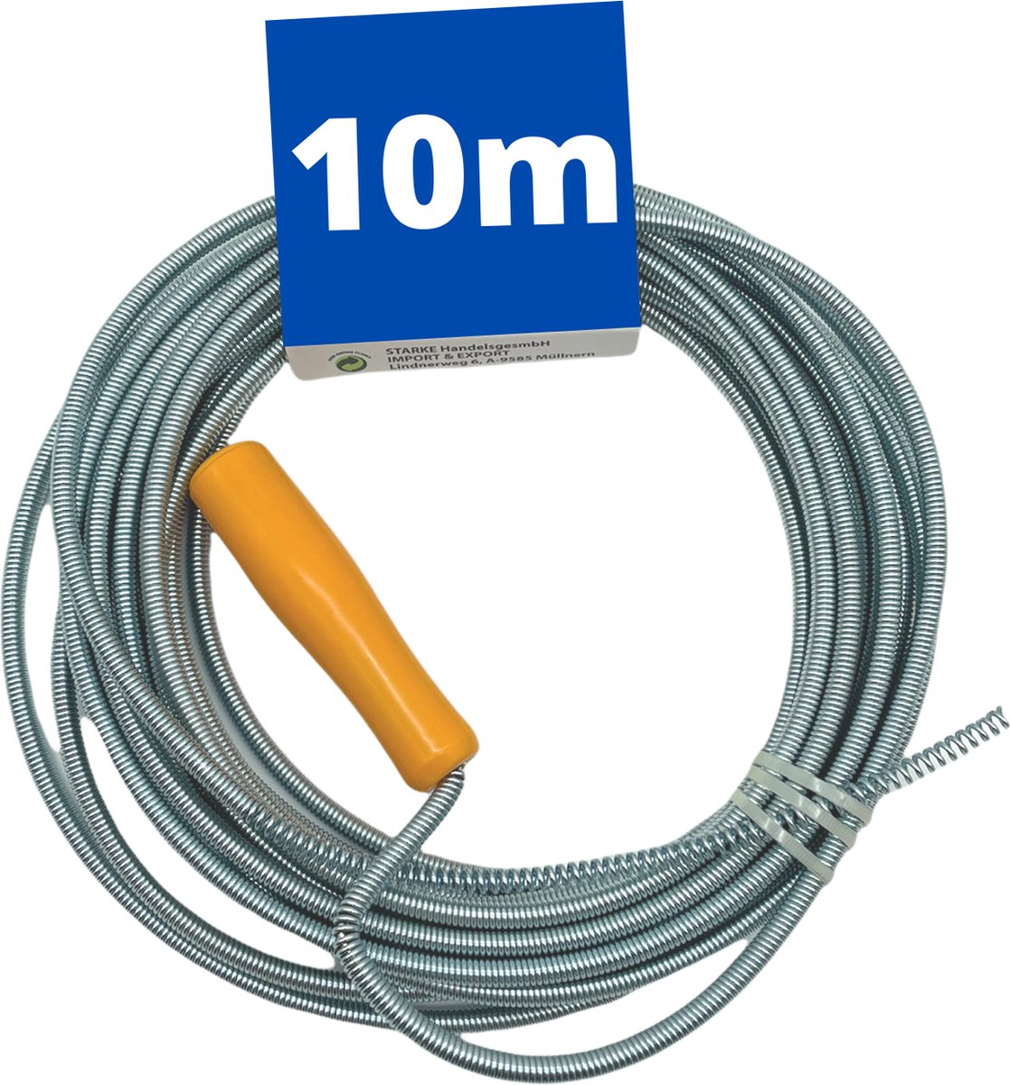 Toolland Ontstoppingsveer | 5 m meter | ø6mm | Rioolontstopper ...