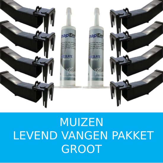 Muizen Levend vangen pakket - Groot | bol.com