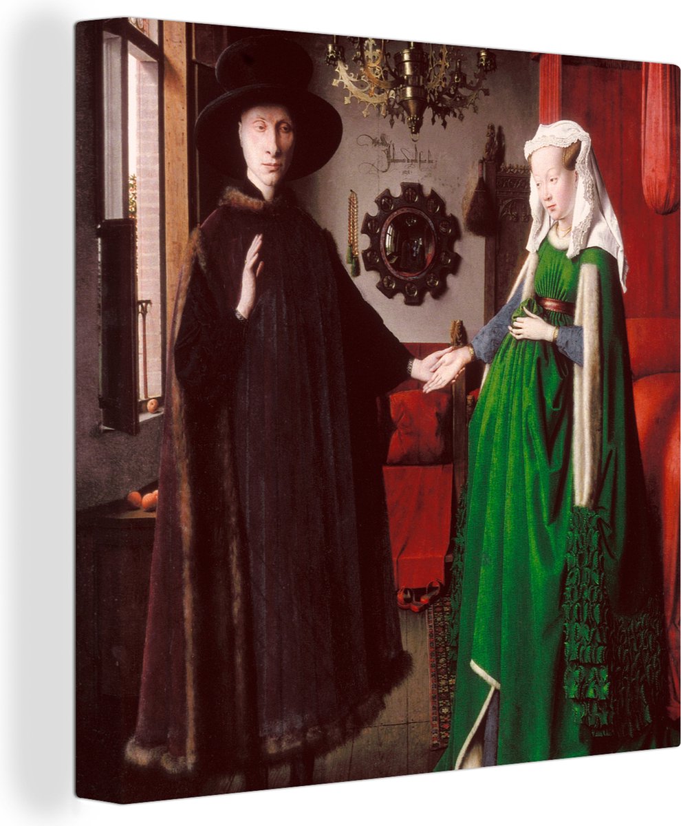 Peinture sur toile Giovanni Arnolfini et sa femme - Peinture de Jan van ...