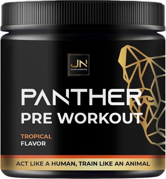 Panther Pre Workout Tropical - 300 gram (30 servings) - Jungle ...