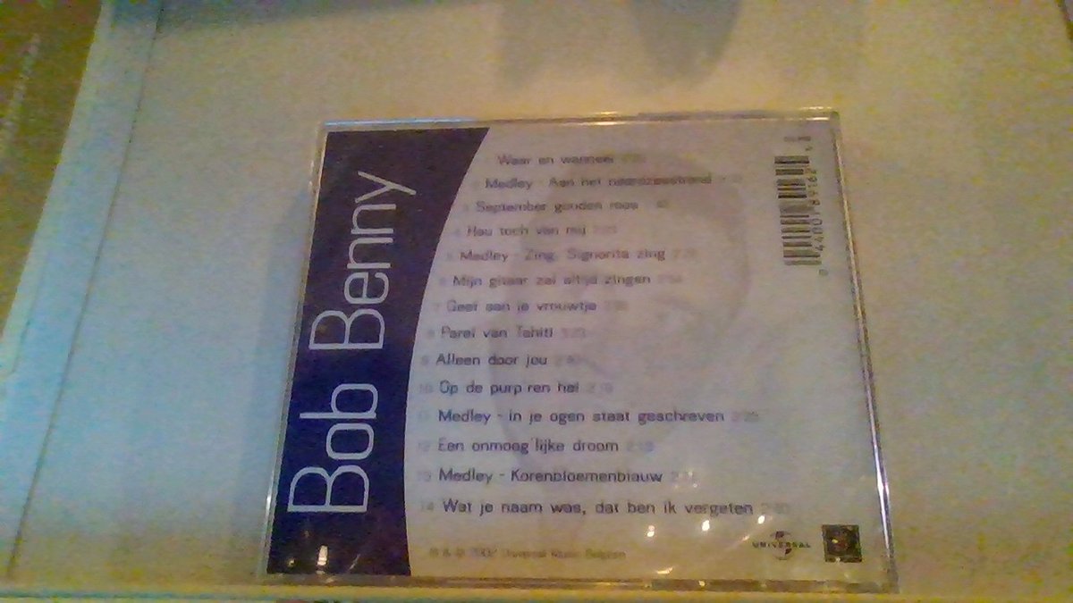 Waar En Wanneer, Bob Benny | CD (album) | Muziek | bol