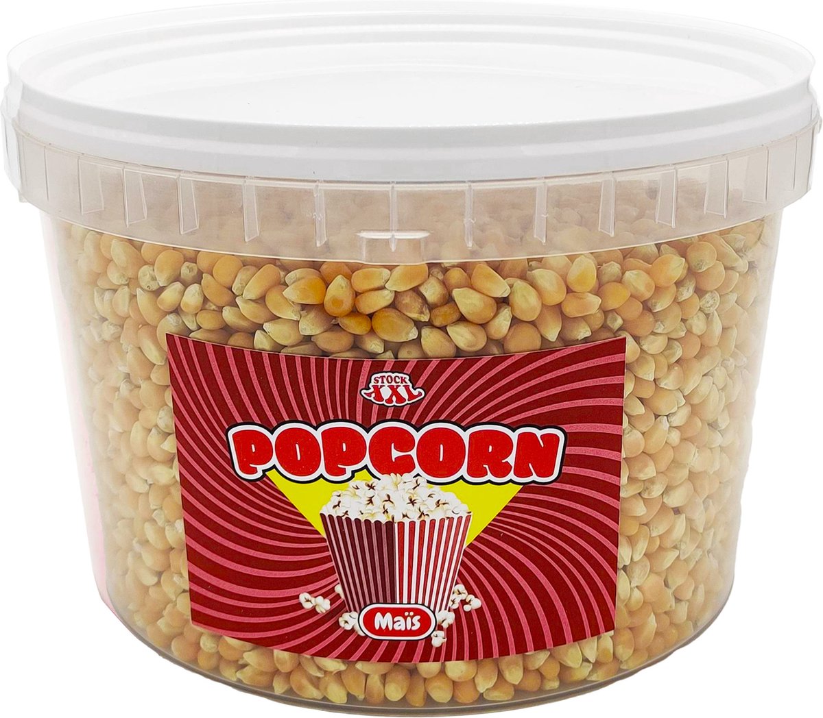 Popcorn mais 1,5 KG in afsluitbaar emmertje | bol.com