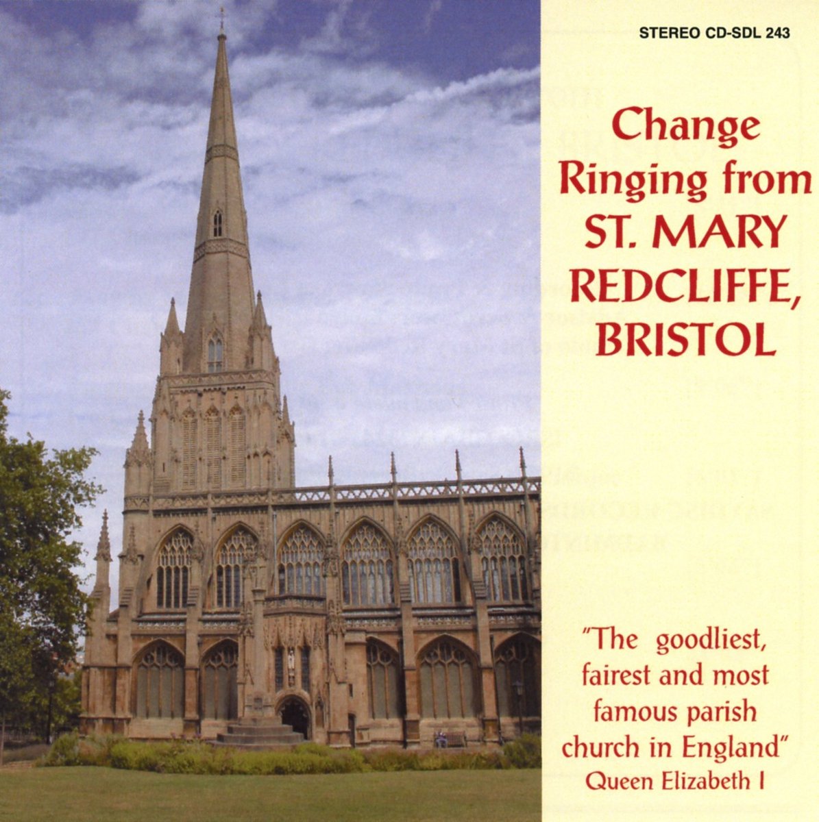 St Mary Redcliffe's Bells - Change Ringing From St Mary Redclif (CD ...