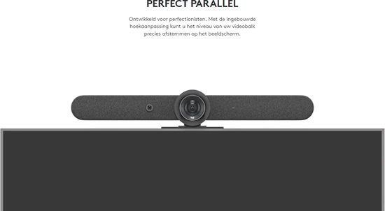 Logitech - RALLY BAR - Mini - All-in-One Conferencing System voor Teams ...