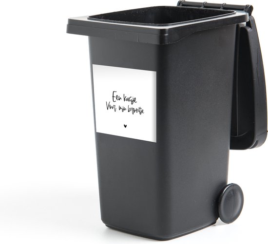 Container sticker Een kusje voor mijn broertje - Broertje - Quotes ...