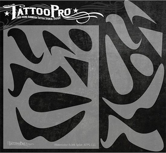 Wiser's Airbrush TattooPro Stencil - Free Style | bol.com