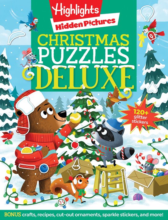 Highlights Hidden Pictures- Christmas Puzzles Deluxe | 9781644728413 ...