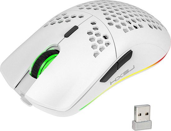 K-snake BM600 Rechargeable Wireless Mouse - Draadloze Muis - Gaming ...