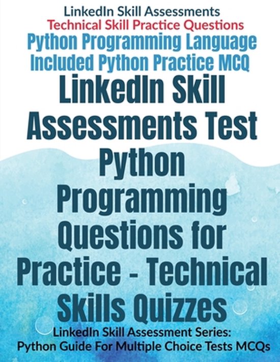 LinkedIn Skill Assessments Test Python Programming Questions for ...