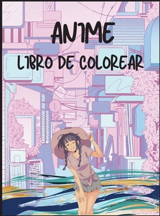 Libro Para Colorear de Anime, Jessica Wishmonger | 9781803970783 ...