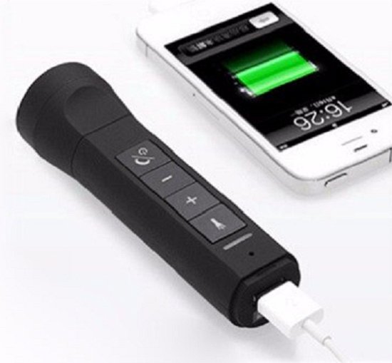 Multifunctional Music Torch - Muziek - Zaklamp - Bluetooth - FM Radio ...