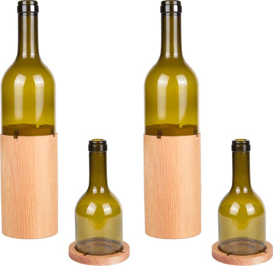 Joy Kitchen theelichthouders set van 4 - Vini light & Bottly light ...