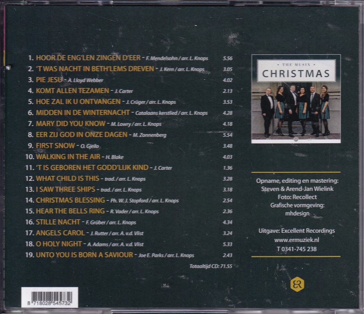Christmas - The Musix - instrumentale kerstmuziek, Onbekend | CD (album ...