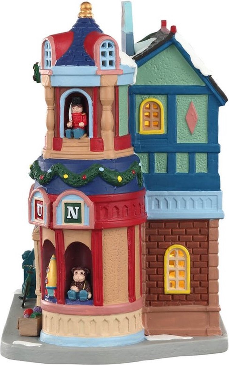 Lemax - Toy Town- B/o Led - Kersthuisjes & Kerstdorpen | bol.com