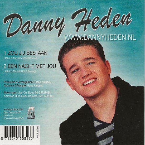 Zou Jij Bestaan, Danny Heden | Muziek | bol.com