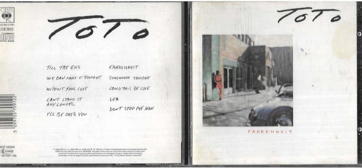 ToTo - Fahrenheit, Toto | CD (album) | Muziek | bol.com
