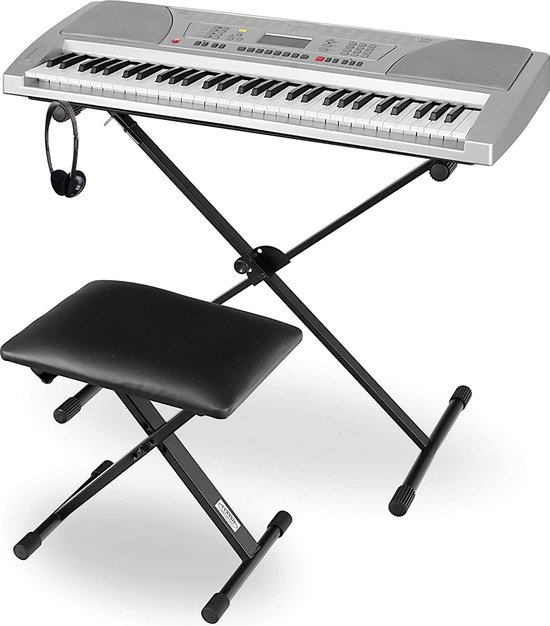 Funkey Super Kit keyboard met 61 toetsen, voor beginners met 100 ...