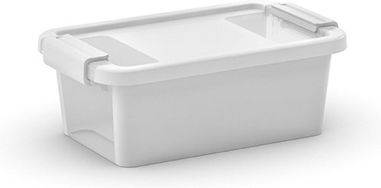 Bi-box Opbergbox Xs Wit 3l 26,5x16xh10cm (set van 5) | bol