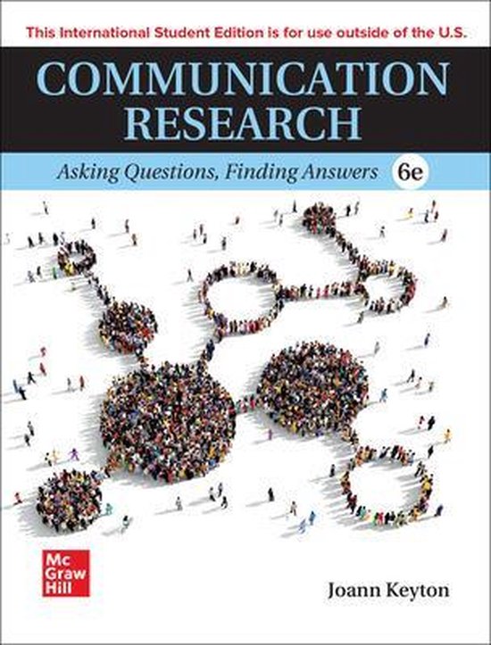 Communication Research: Asking Questions Finding Answers ISE ...