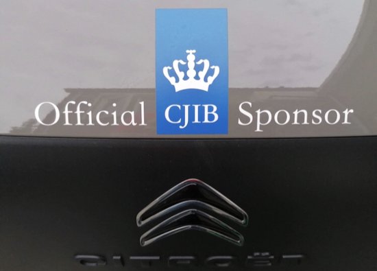 Auto sticker official cjib sponsor | bol.com