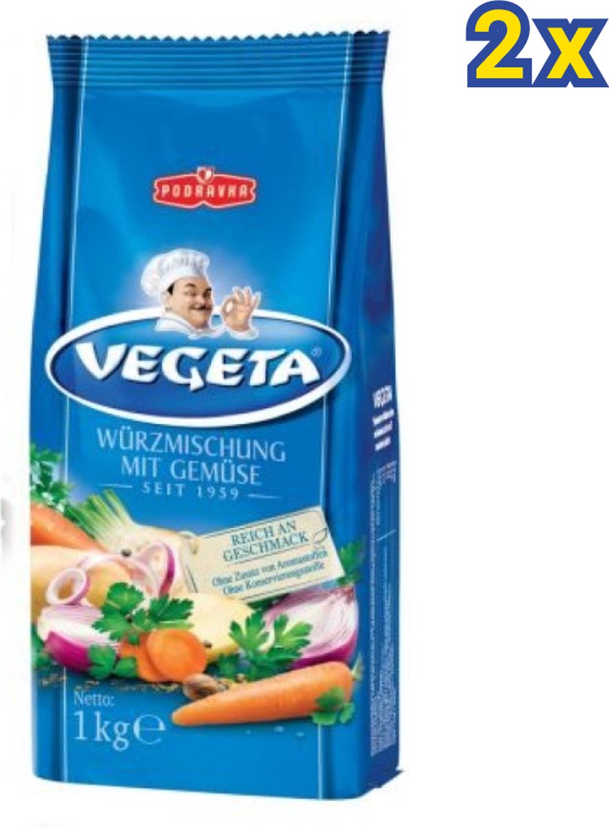 Vegeta Kruidenmix met groenten - 2x 1kg | bol.com
