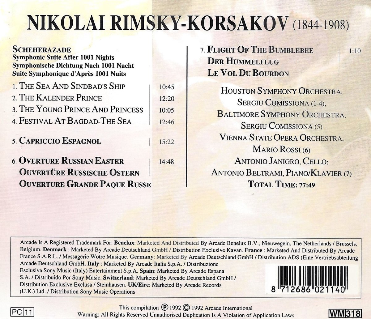Rimsky-Korsakov (1844-1908), Rimsky-Korsakov | CD (album) | Muziek | bol