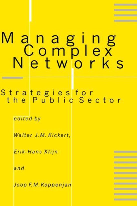 Managing Complex Networks | 9780761955474 | Johannes Franciscus Maria ...
