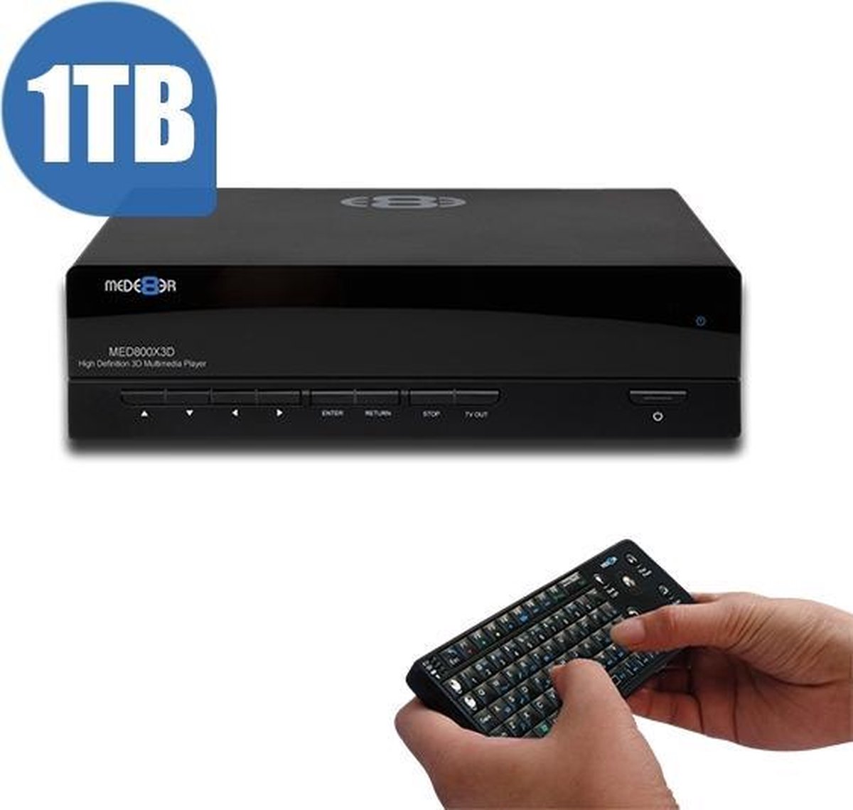 Mede8er MED800X3D-1000 inclusief keyboard | bol.com