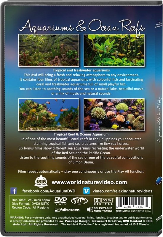 Aquariums & oceaan riffen (Dvd) | Dvd's | bol.com