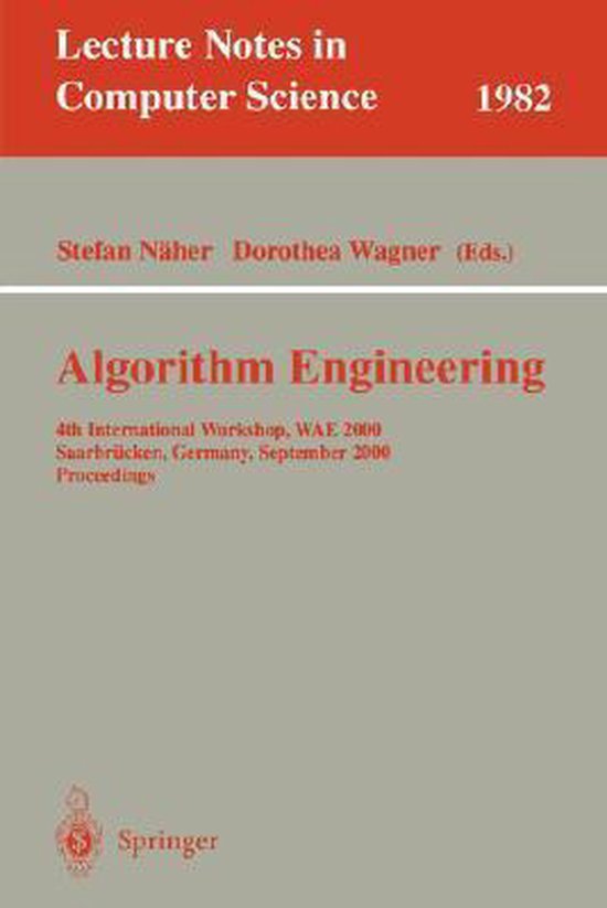 Algorithm Engineering | 9783540425120 | S. Naher | Boeken | bol.com