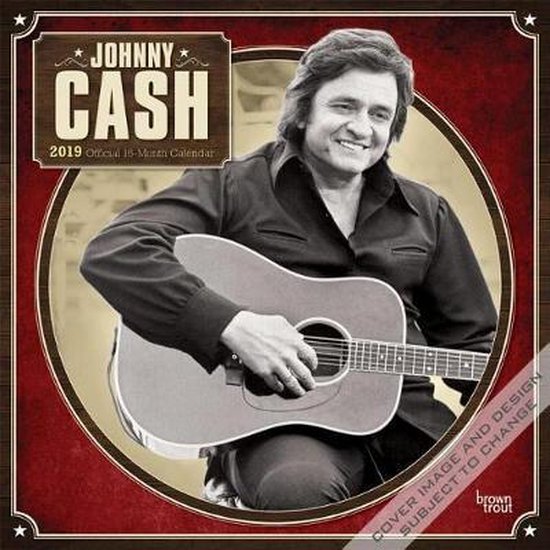 Officiele Johnny Cash Kalender 2019 | bol.com