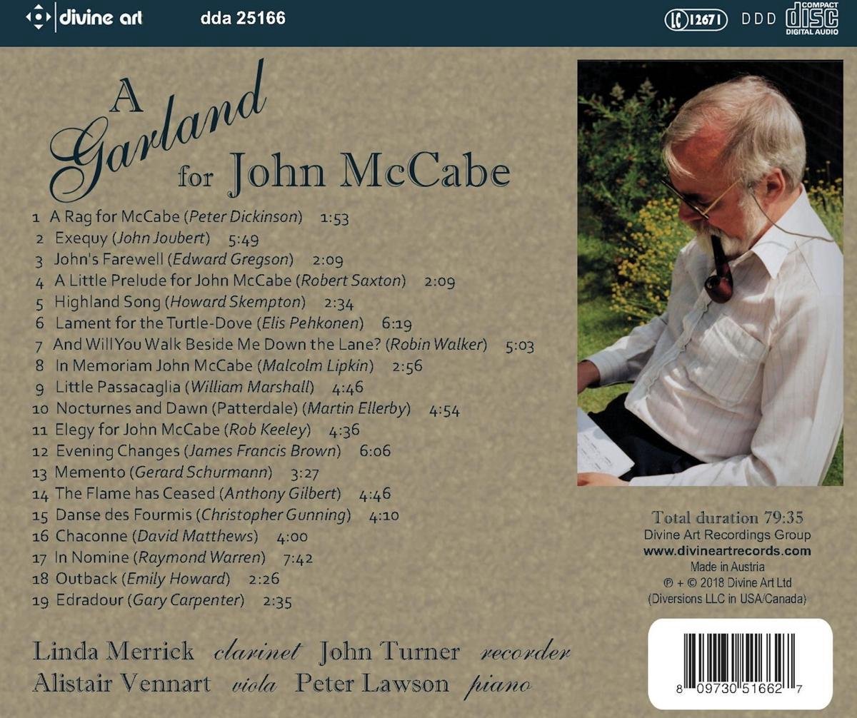 Linda Merrick - John Turner - Alistair Vennart - A Garland For John ...