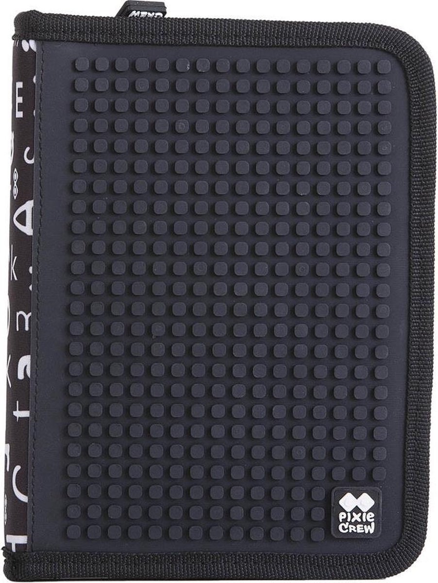 Pixie Crew Etui Met Siliconen Zijkant En Pixels Zwart 19 Cm | bol.com