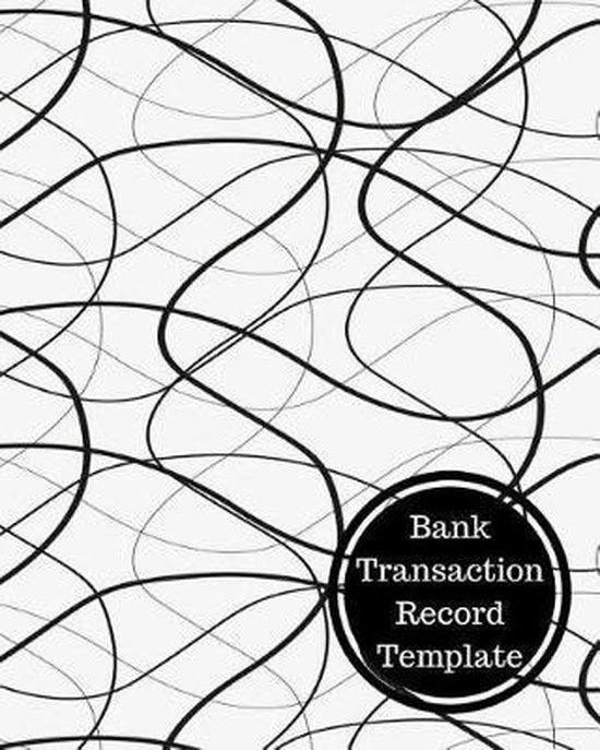 Bank Transaction Record Template, Insignia Accounts | 9781538051894 ...