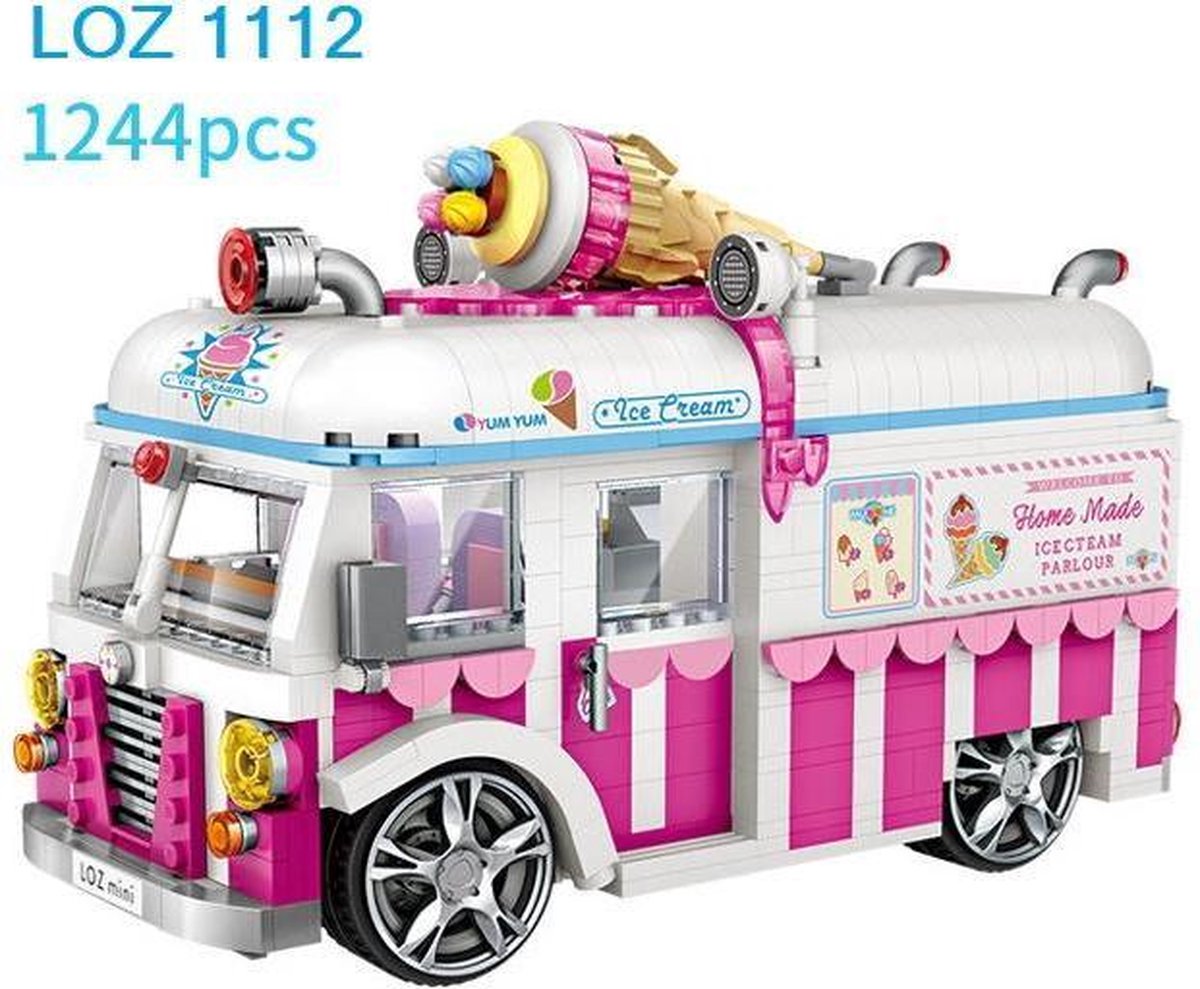 Foodtruck- ijscokar, mini-blocks | bol.com