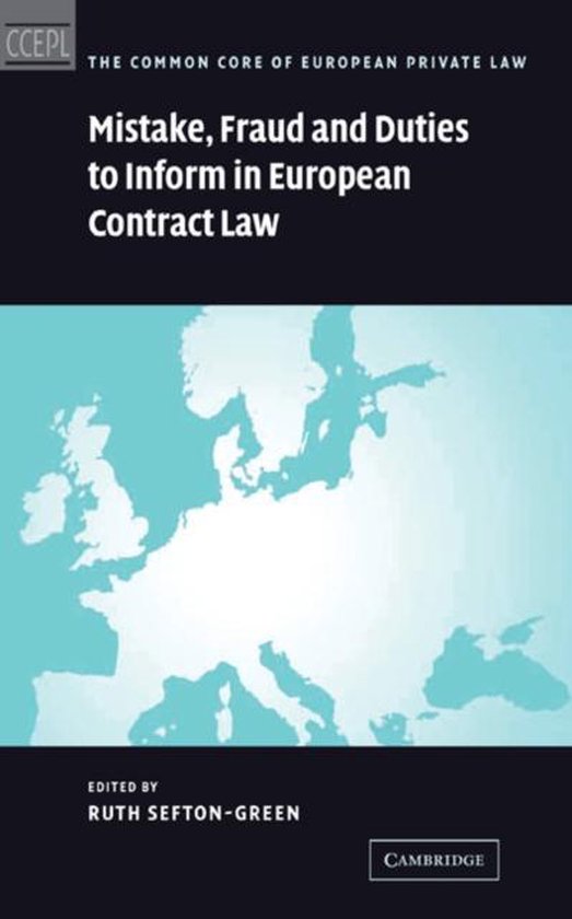 Mistake, Fraud and Duties to Inform in European Contract Law ...