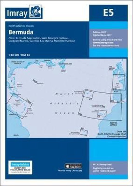 Imray Chart E5, Imray | 9781846238857 | Boeken | bol.com