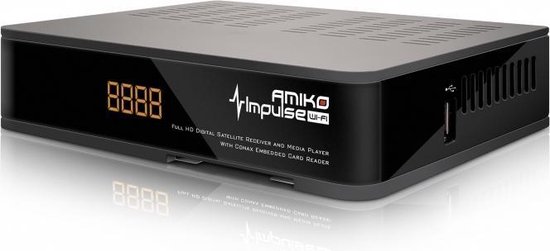 Amiko TV set-top box Satelliet Full HD Zwart | bol.com