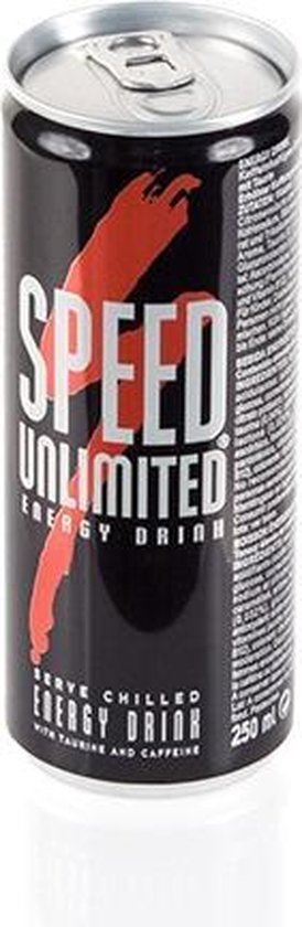Speed Unlimited Energy Drink 6-pack | bol