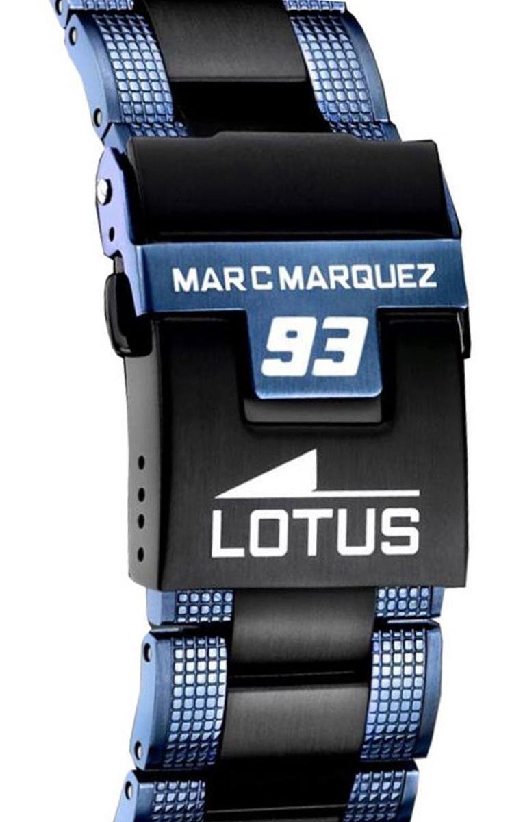 Lotus Marc Marquez Limited Edition L18230/1 - Horloge - Staal - Blauw ...