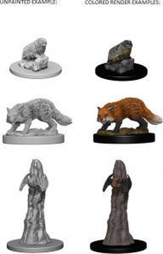 Pathfinder Deep Cuts Unpainted Miniatures - Familiars | bol
