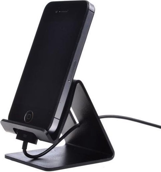 Laadstation Stand / Universele Smartphone Dock Charger Station / ZWART ...