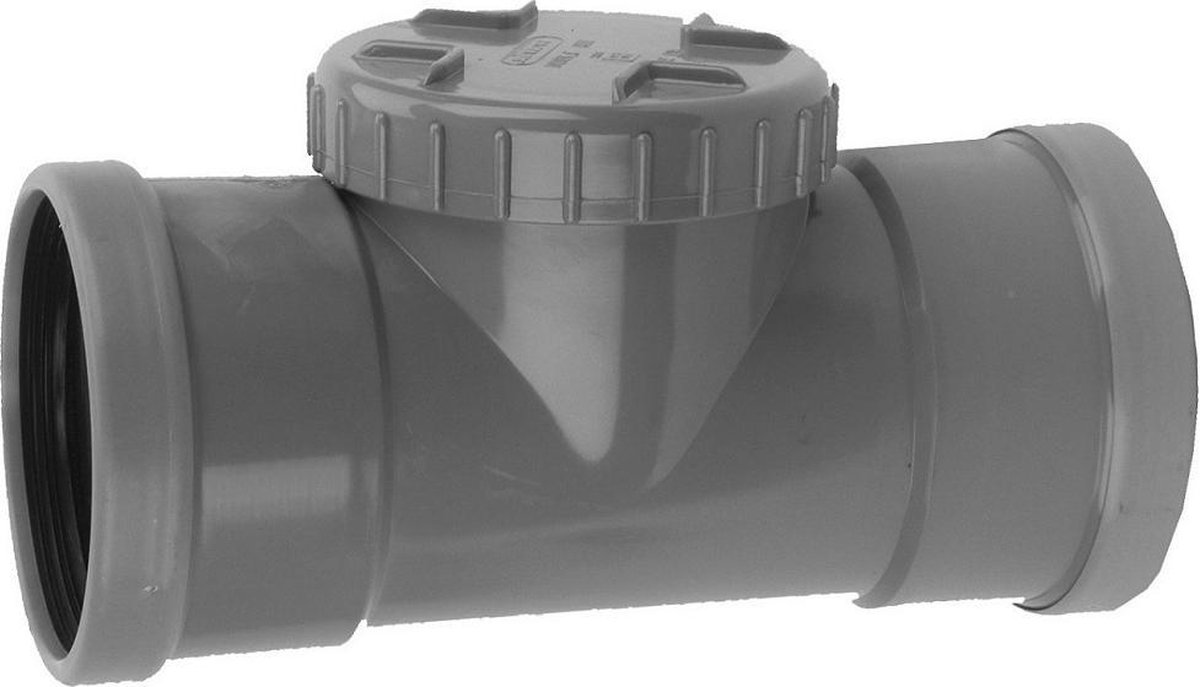 PVC Ontstoppingstuk + schroefdeksel 110mm manchet / spie | bol