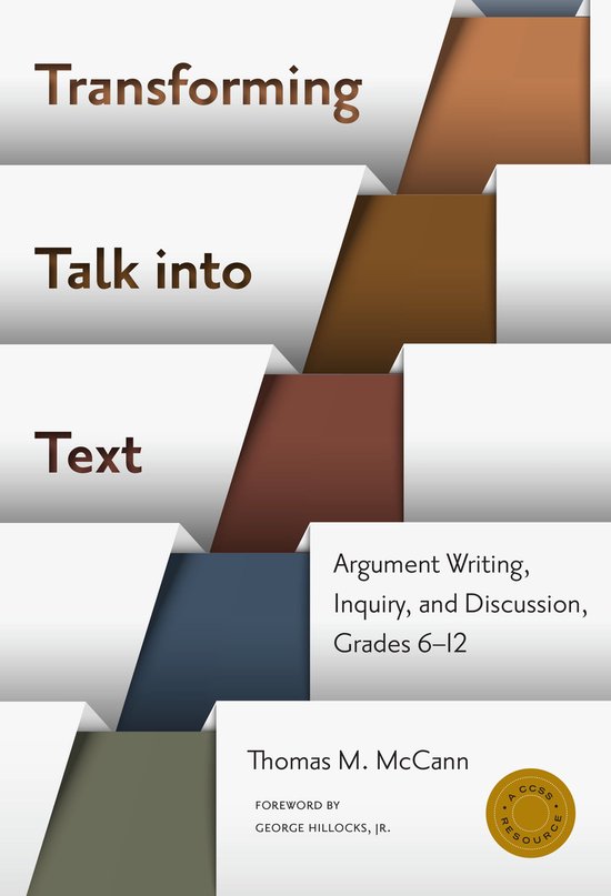 Language and Literacy Series - Transforming Talk into Text—Argument ...